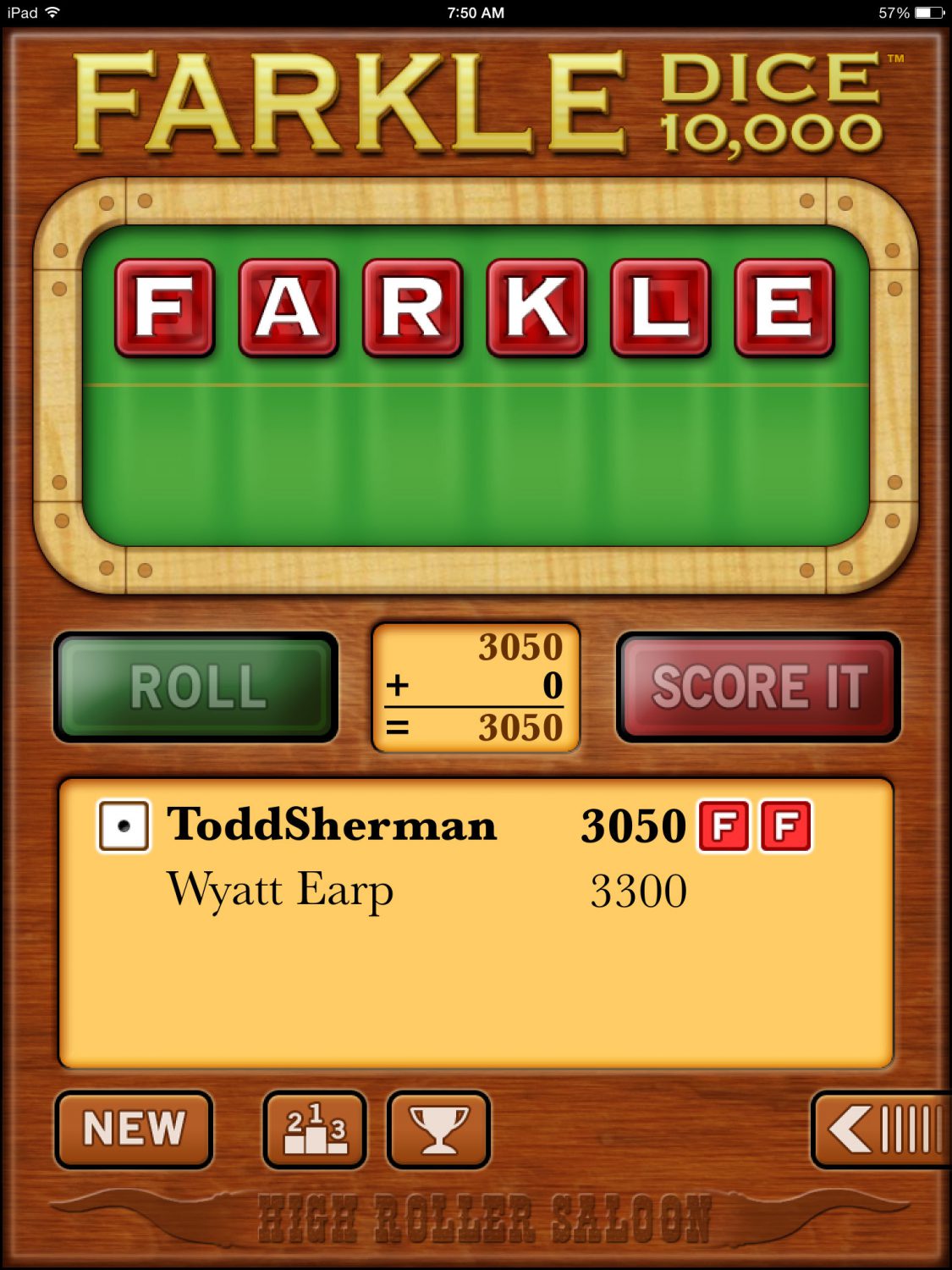 Play Farkle Dice on Your iPhone, iPad or Android Device