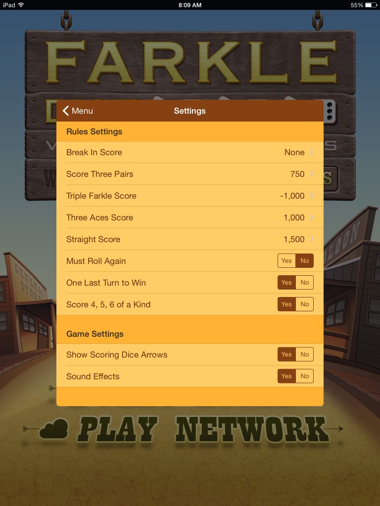 Play Farkle Dice on Your iPhone, iPad or Android Device